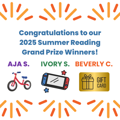 Congratulations to Our Summer Reading Prize Winners! | Asotin County ...